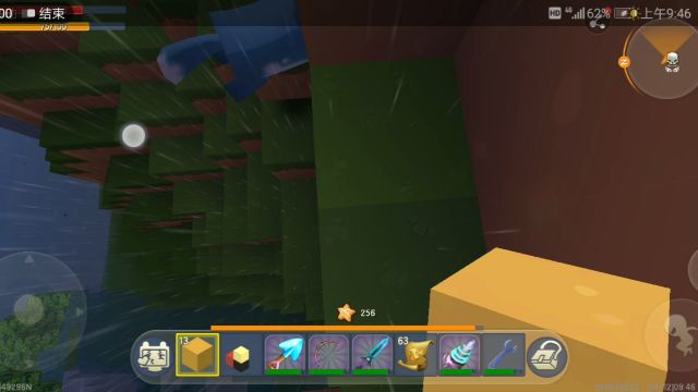 迷你世界:黑衣服人的火箭没了一气之下要大结局给自己建坟墓