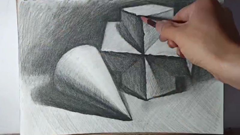 1分钟学画画,简单吧～