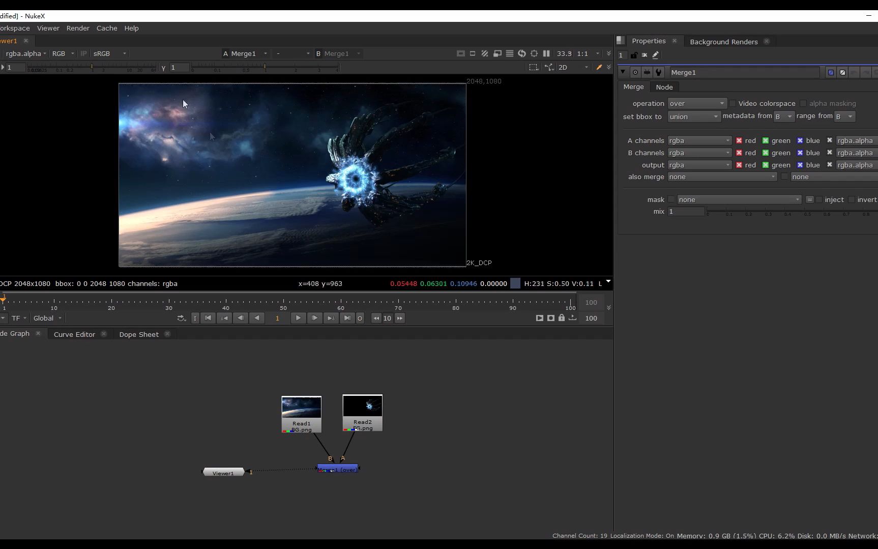 Nuke合成基础教程第一章