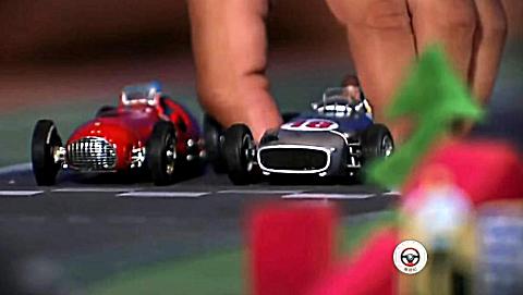 用车模制作的F1赛车定格动画, 效果堪比科幻大片
