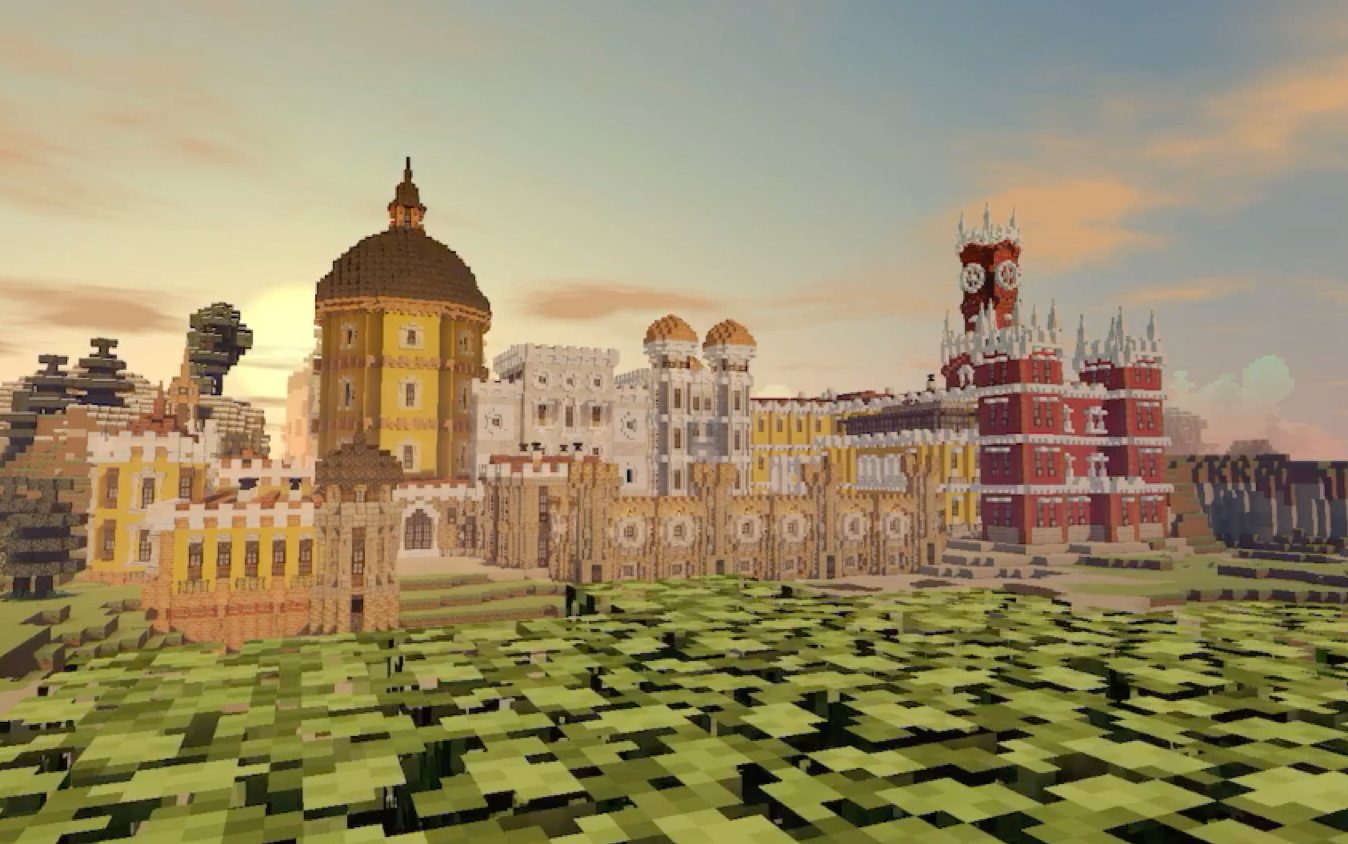 在MC里还原现实中的城堡(2)