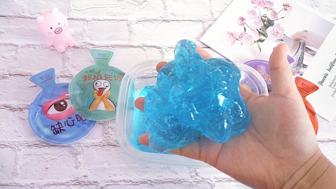 冰凉贴泥放置10天,竟然变成了水晶泰透?还能切换冰山泥!无硼砂