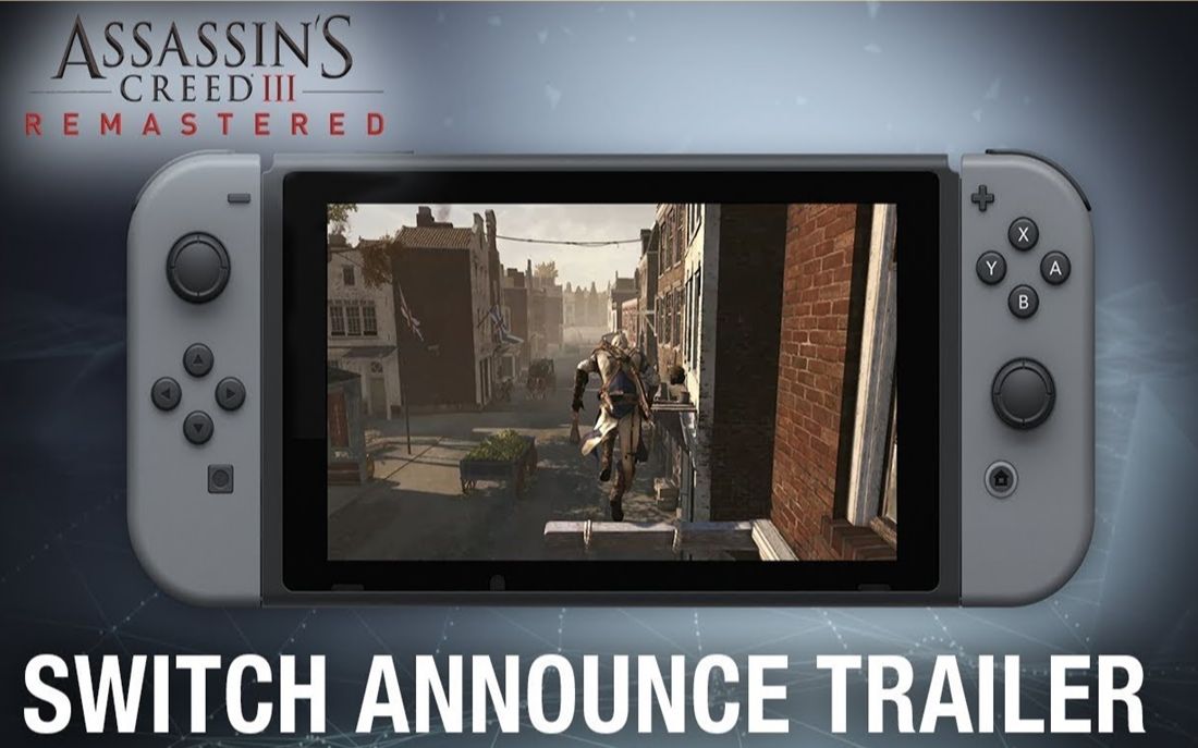 【官中字幕】《刺客信条3:重制版》NS版宣传片 1080P视频