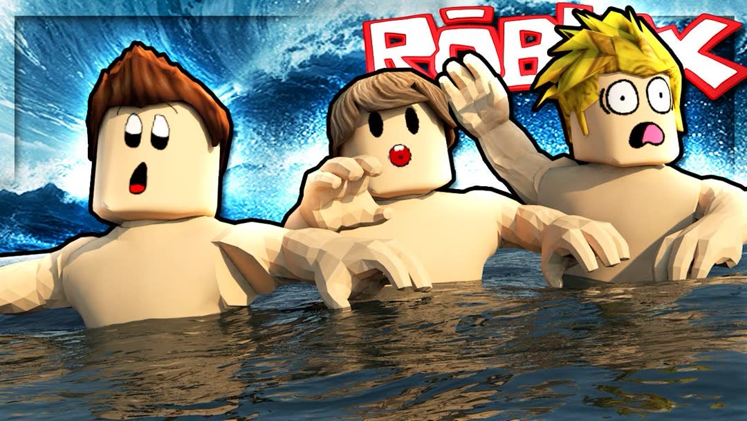 【咯咯多Roblox5分钟教你】洪水跑酷模拟器！躲避惊天海啸