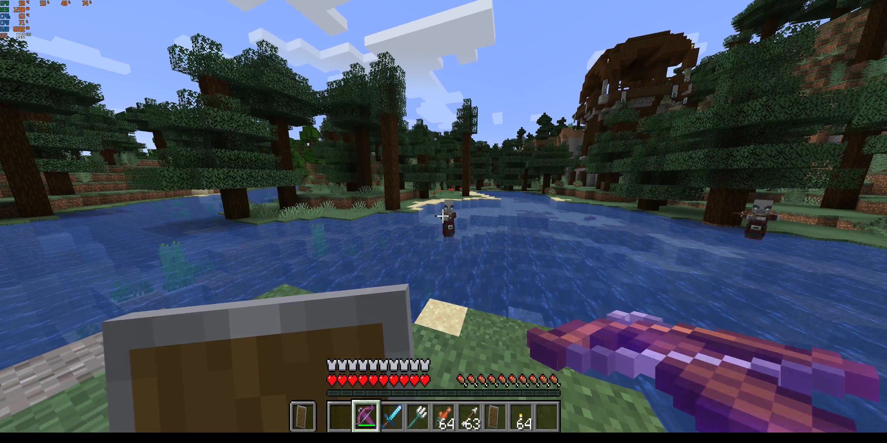 MC村庄保卫战 无敌的史蒂夫才是掠夺之王