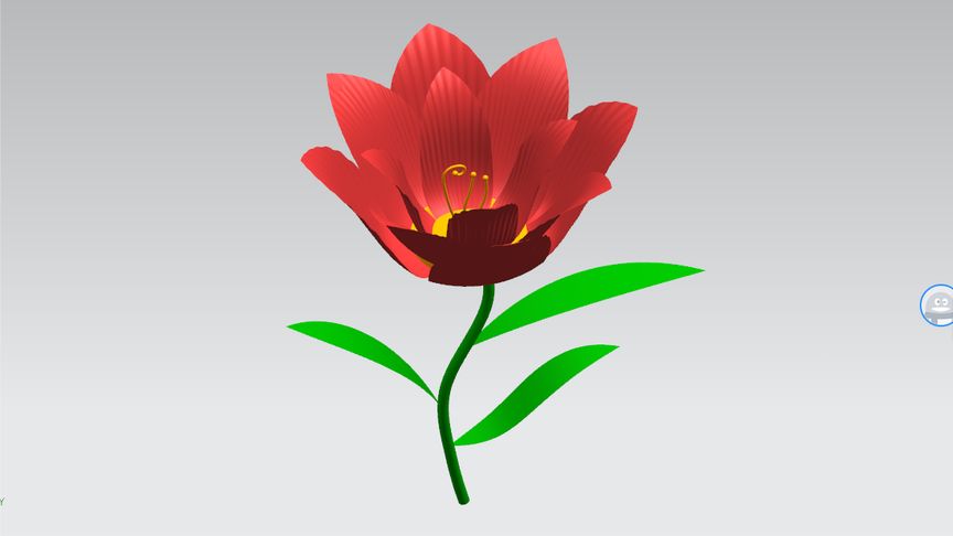 UG 建模 100 例 花建模设计