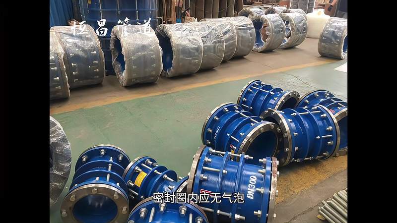 管道伸缩器橡胶密封圈的更换 视频实拍