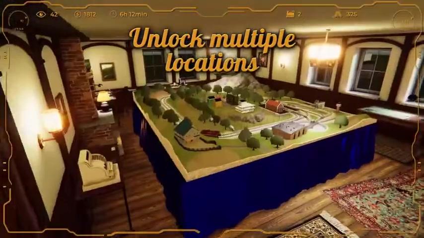 铁道沙盘模拟器《Train Yard Builder》现已登陆Steam页面,发售