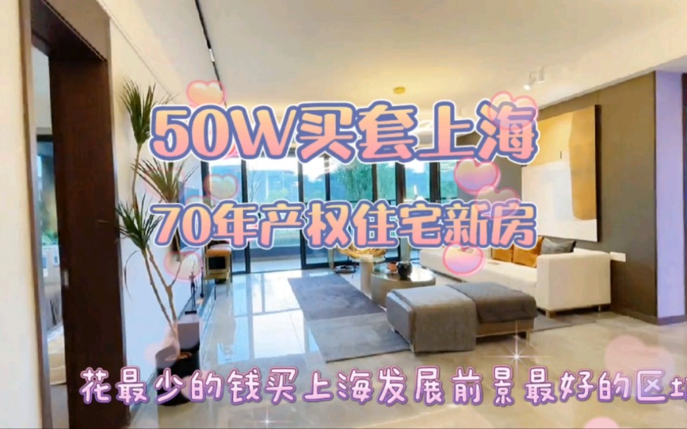 花了50万 在上海买个自带5万㎡主题商业街的70年产权住宅房 再也...