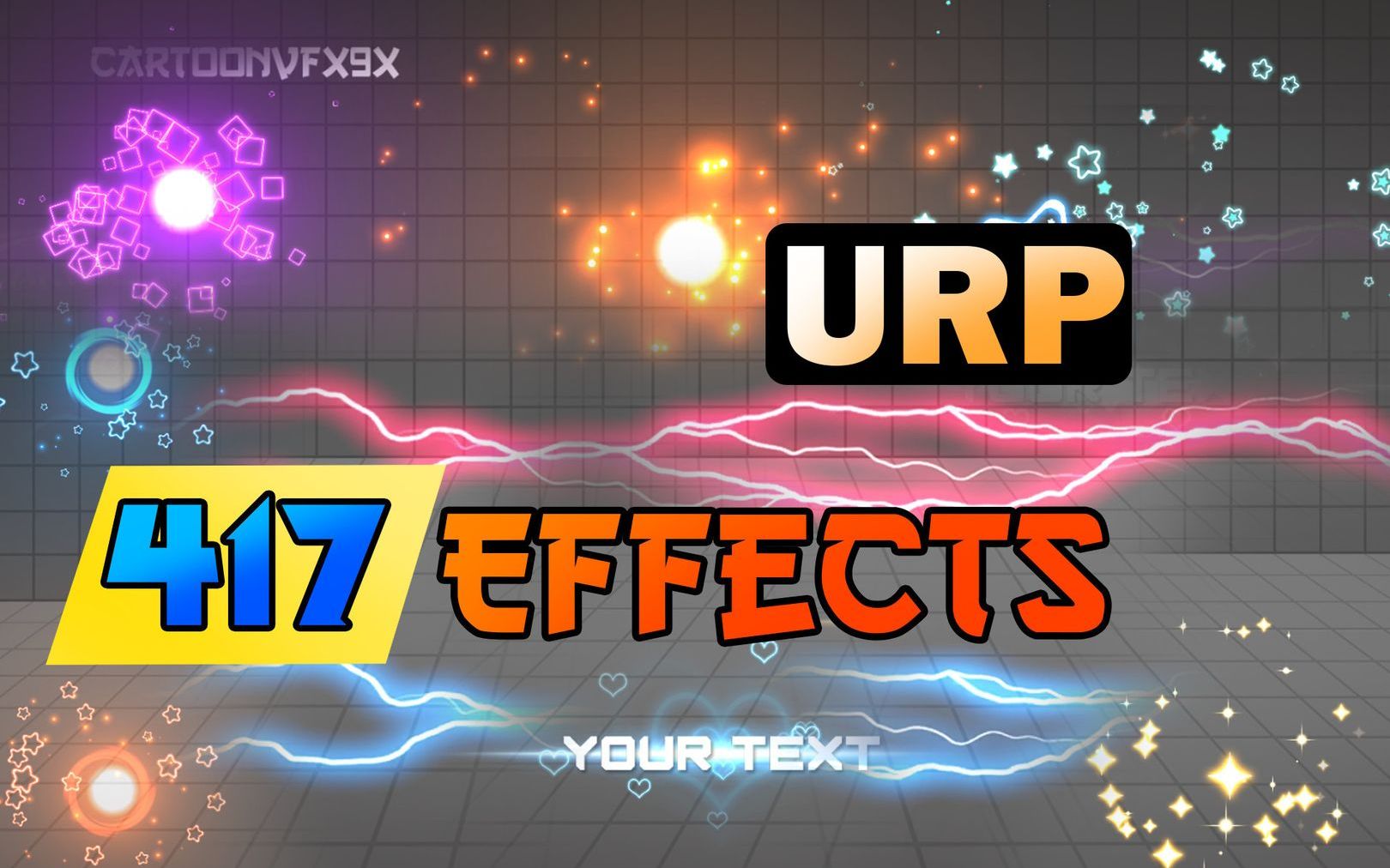 【Unity素材推荐】2D游戏特效URP包 Puzzle Game Effect Collection - ...