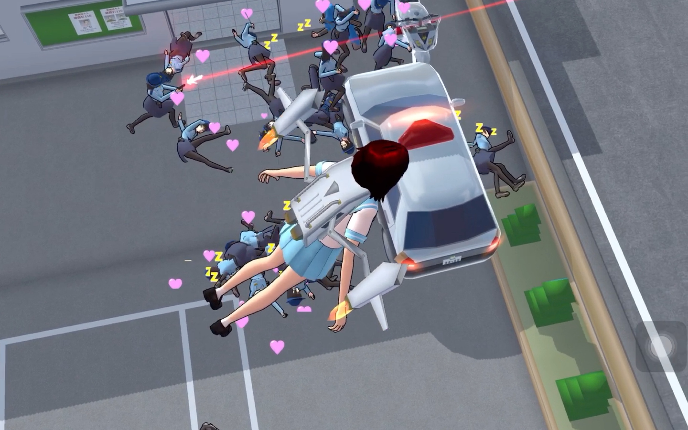 【樱校】当30个警察打起来时…场面十分壮观