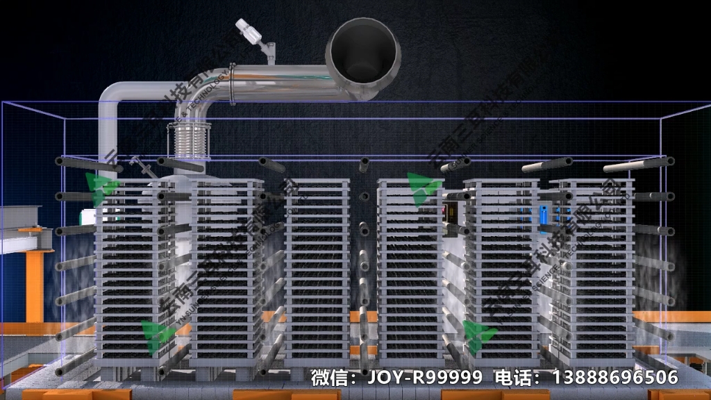 工艺流程三维动画展示