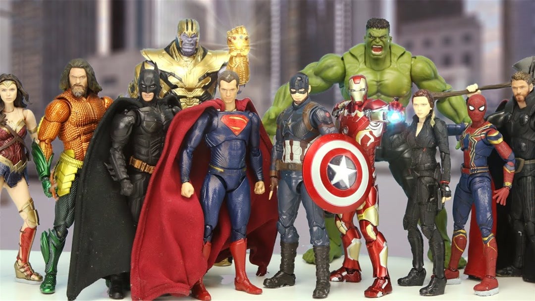 漫威定格动画:复仇者联盟大战灭霸军团,打斗场面燃爆了!