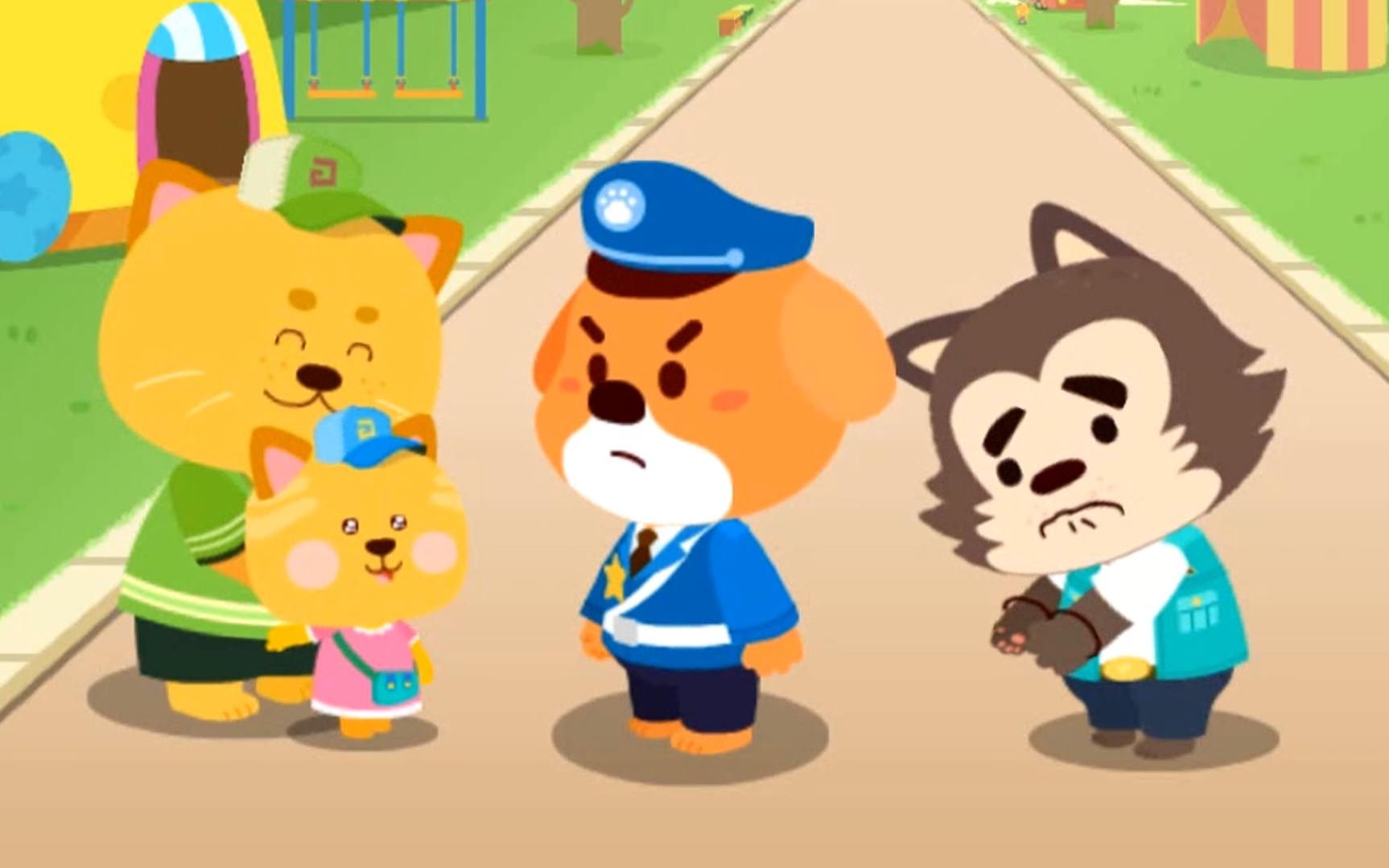 奇妙探案日记:抓捕骗小孩的狼 宝宝巴士游戏