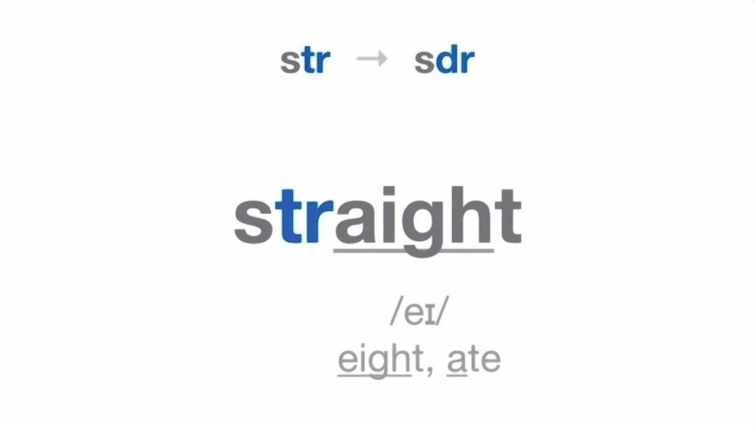 英语发音:tr 和 dr