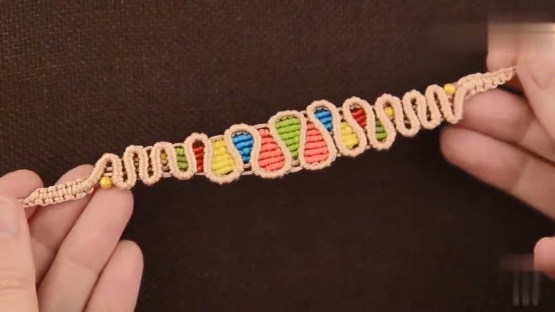 手链教程,DIY编织个性手链