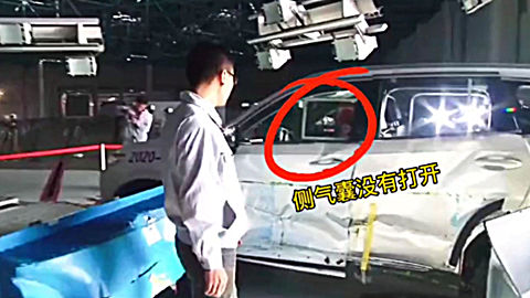 场面极度尴尬!全新哈佛H6中汽研碰撞测试大翻车