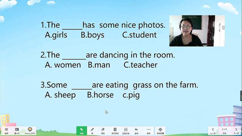 三道练习题掌握名词单复数