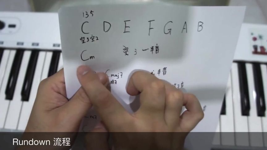 3分钟教你钢琴所有和弦的手法,0基础钢琴入门教学,简单易懂