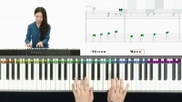 周铭孙钢琴讲座第七集 钢琴入门曲谱小兔子乖乖