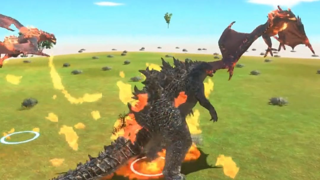 动物战争模拟器 这是打算要火烤哥斯拉吗