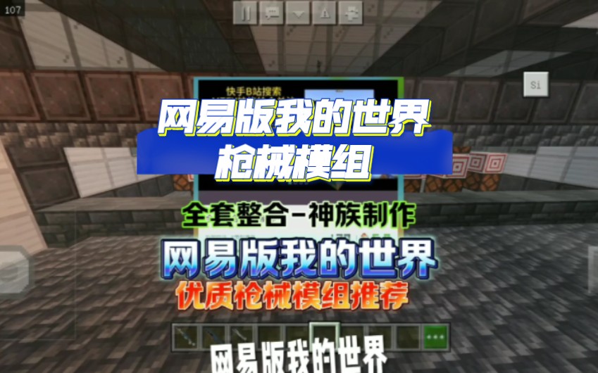 网易版我的世界优质枪械模组推荐,神族的全套整合四合一