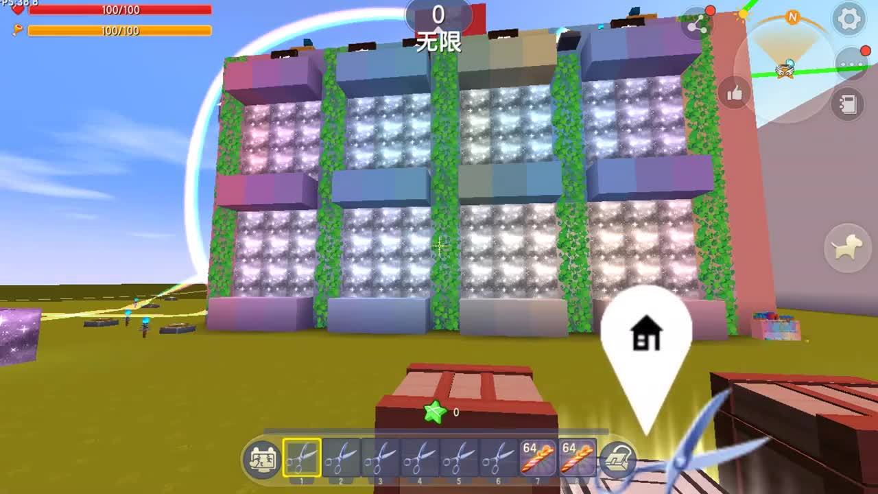 迷你世界:盲盒解密,凉风要把8个盒子全部破解才能.