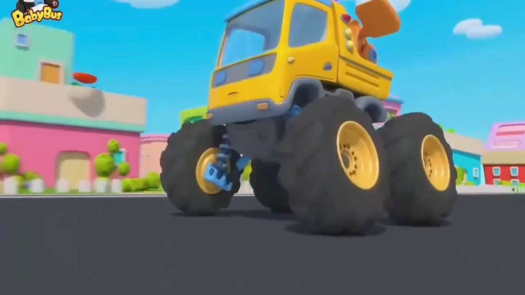 宝宝巴士消防车来灭火