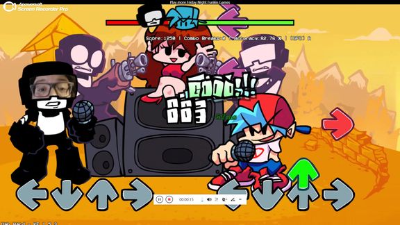 #fnf 我是用电脑玩的