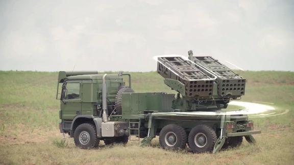 以色列军工“脉冲”模块化多用途火箭炮系统展示