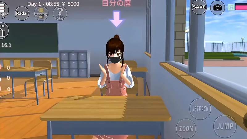 樱花校园模拟器,颜值学院,第七集