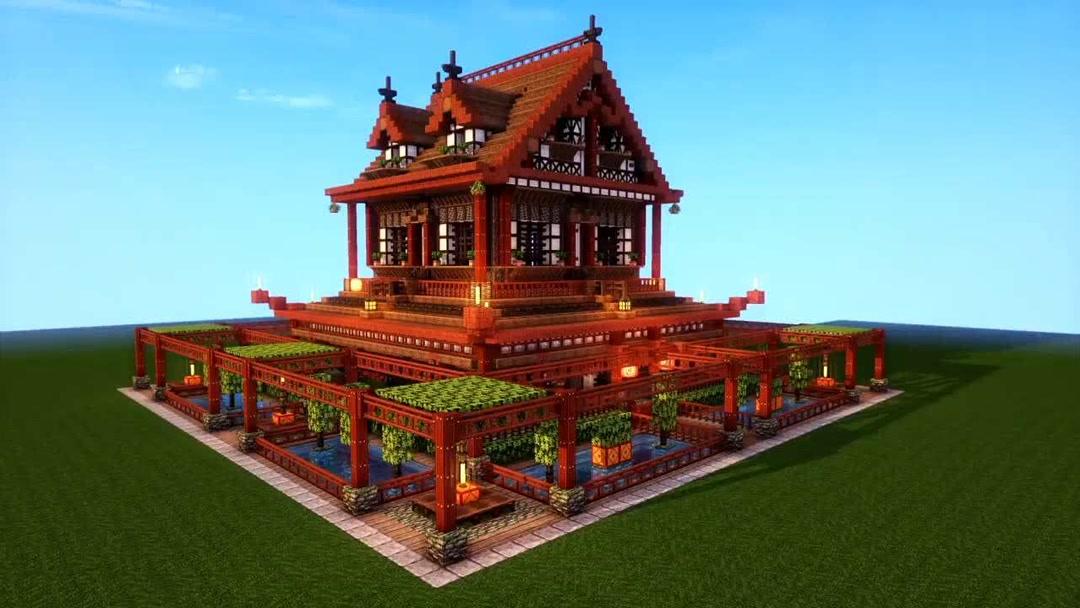 《我的世界》2分钟看完建筑大神100座精美建筑,可以收藏