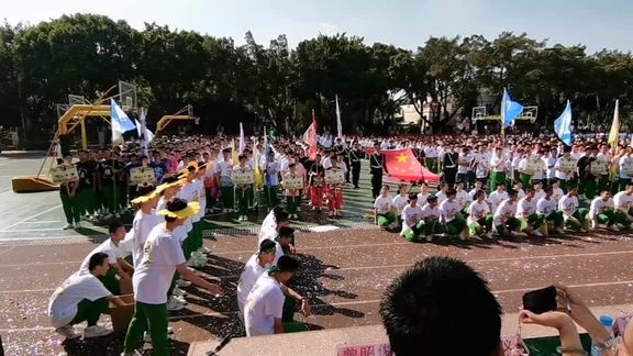 #校运会校运会开幕式 #我们不一样