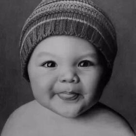 今晚月亮真美呢 