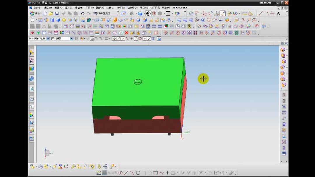 ug模具设计-第七十九讲:UG工厂实战命令详解-坐标(旋转)
