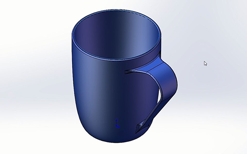 用Solidworks画一个水杯