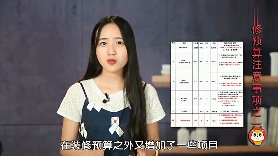 装修预算怕被坑?教你识别有无增加项目