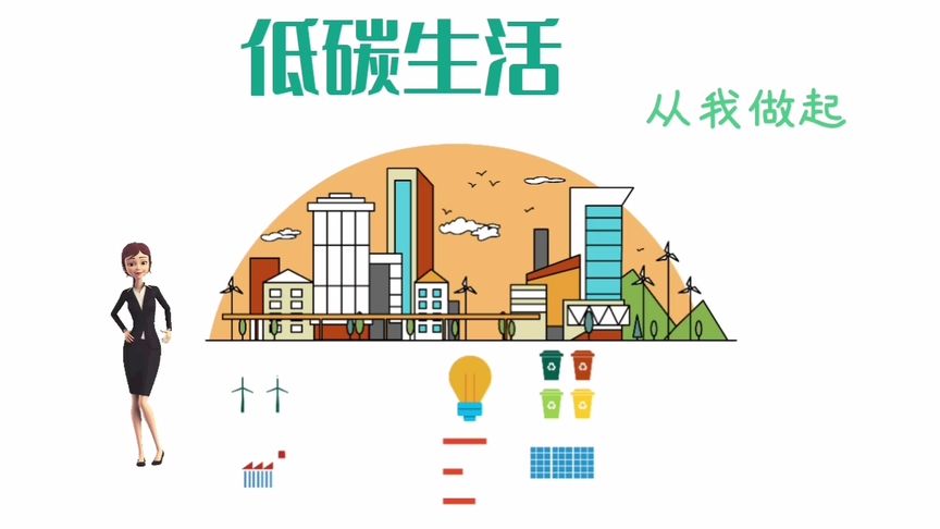 《低碳生活 从我做起》科技馆—儿童知识科普系列