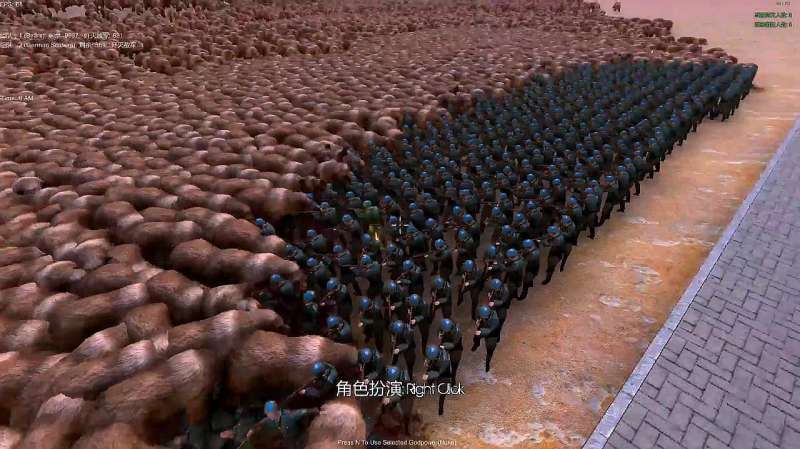 史诗战争模拟器:1000把98K步枪大战1万头熊,这战争太真实了吧!