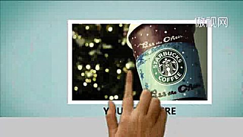 AE0085会声会影模板 手指触摸滑动 相册图文展示 X6视频模板