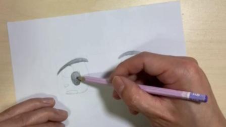 漫画人物眼睛的画法