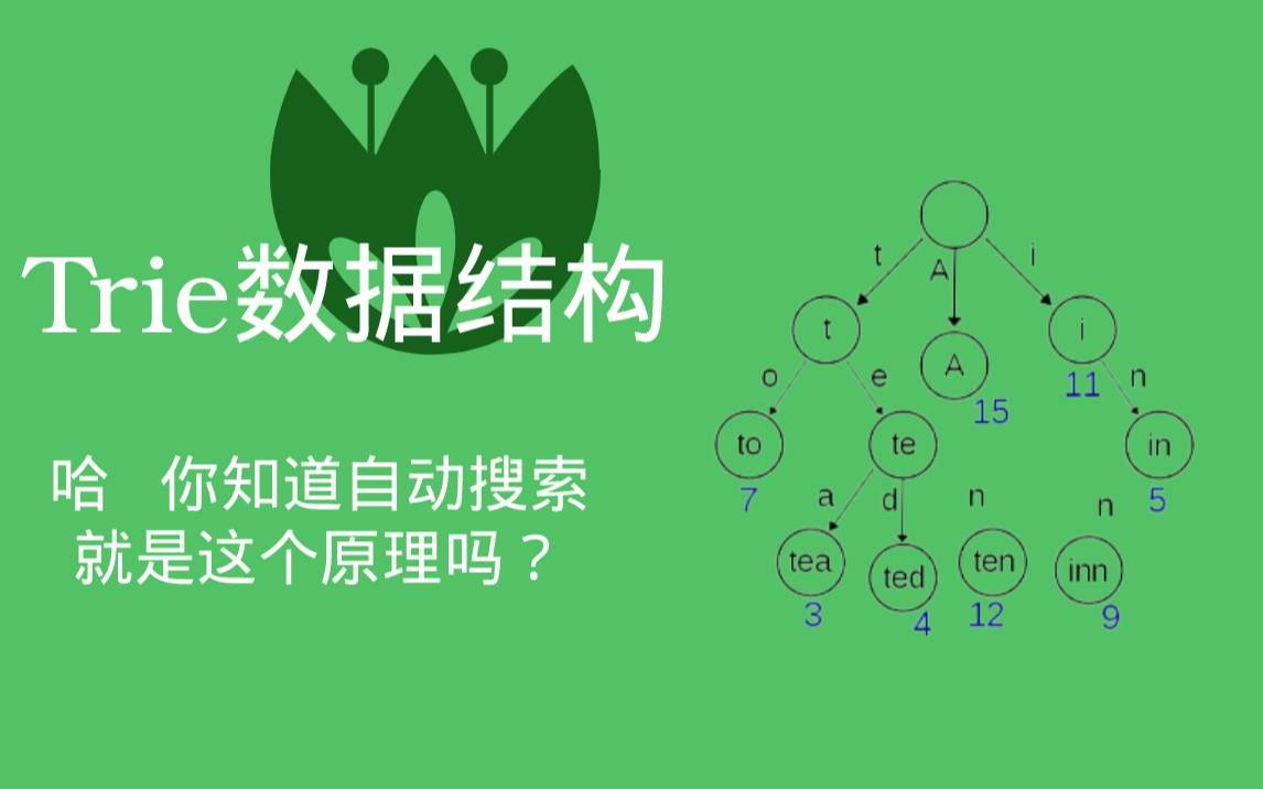 Trie是一种什么样的数据结构,他跟二叉树有什么区别