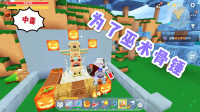 迷你世界:豆豆小师弟单人生存 第66集 制作巫术骨锤,努力种向阳花