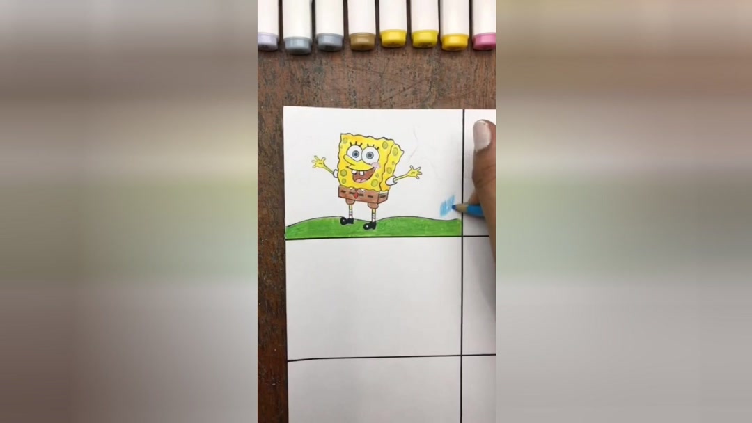 海绵宝宝简笔画