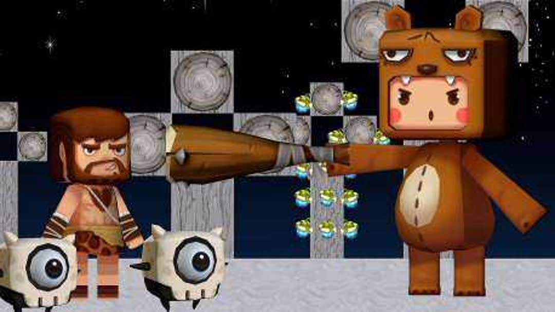 迷你世界动画73集:为了把酋长抓回去,熊孩子吃了变大饺子