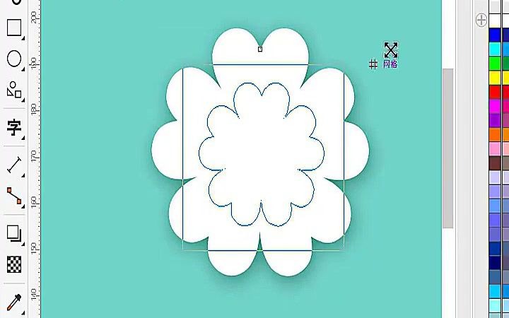 【CDR入门教学】CDR怎么制作扁平化花卉边框 cdr怎样接单