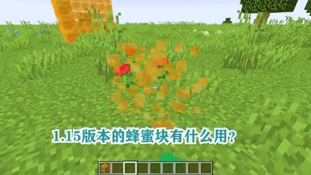 我的世界,115版本的蜂蜜块有什么用?!