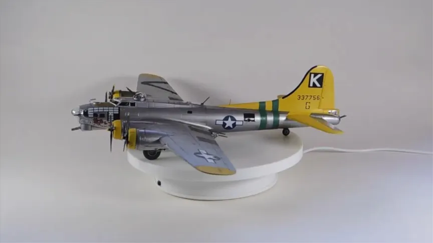 B-17G飞行堡垒模型制作