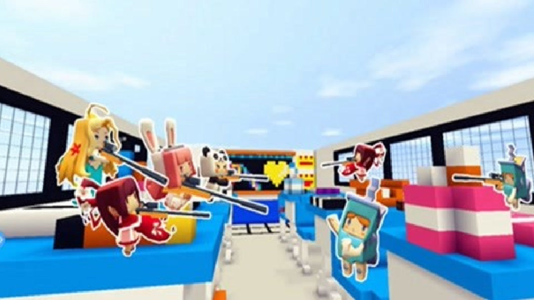 木鱼小铃铛迷你世界多人联机：男生女生向前冲！一起来玩哇！