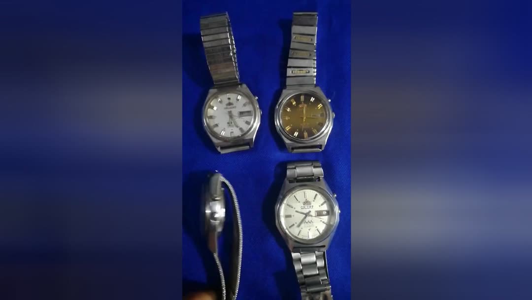 双狮自动老手表。